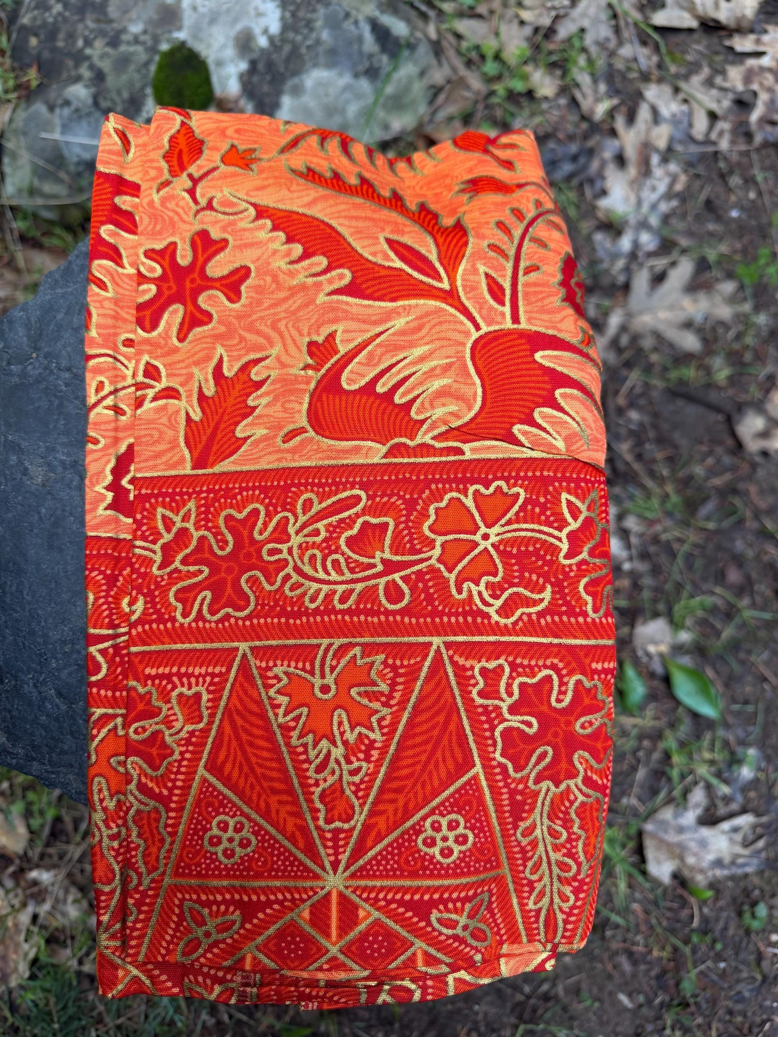 Traditional Balinese Lotus Sarong Batik, Made in Indonesia, Bali Fabric ...