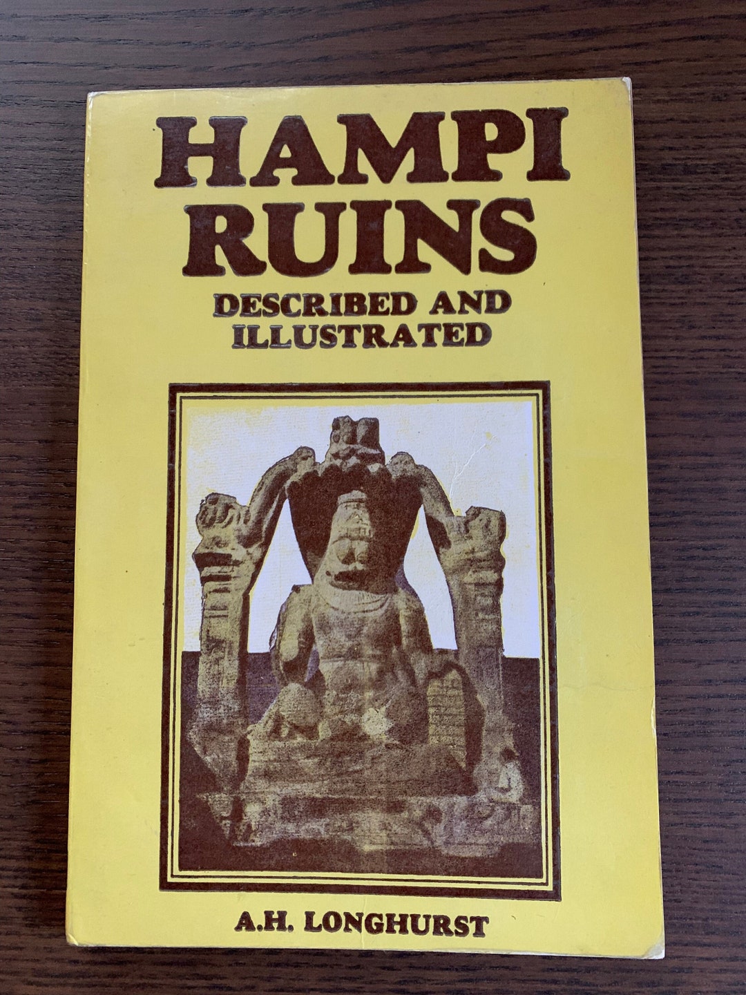 Hampi Ruins - Described and Illustrated - Rare Vintage India History ...