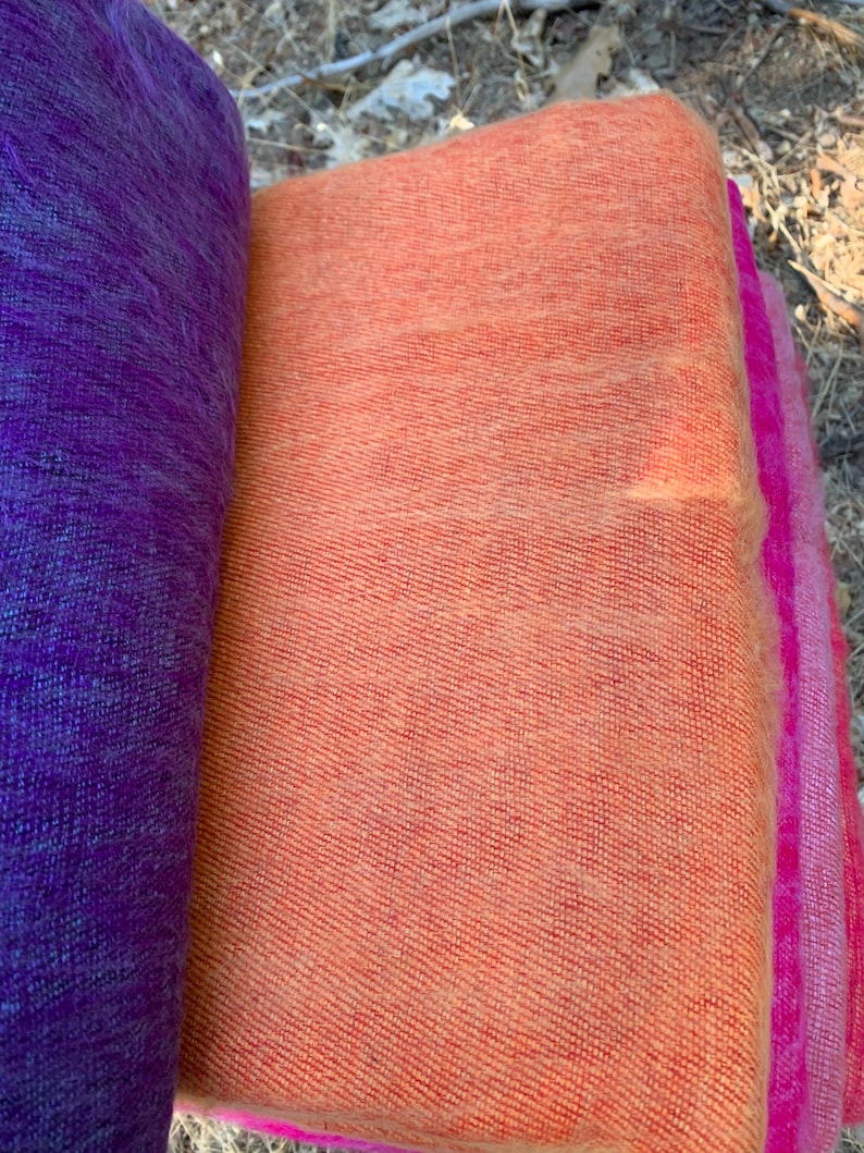 XL Himalayan Yak Wool Blanket 4x8 Ft, Soft Warm Lightweight Handmade in ...