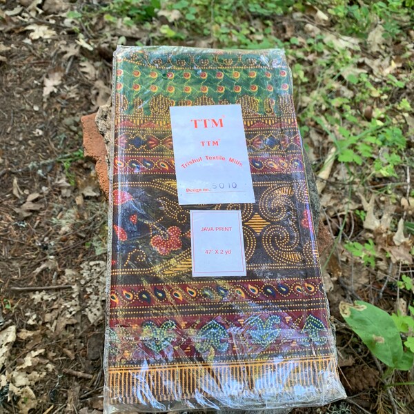 Indonesian Batik Fabric - Etsy