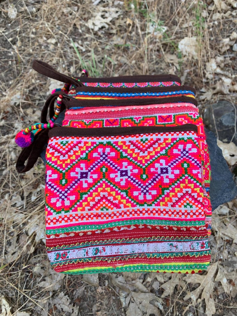 Handmade Hmong Thai Bag, Traditional Hmong Thai Design, Unique Gift ...