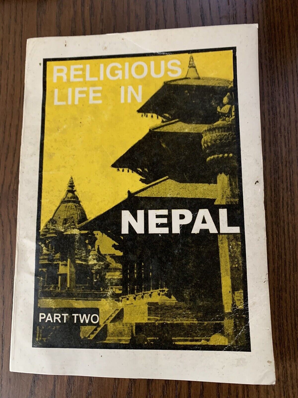 Religious Life in Nepal Part Two Rare Vintage Book - Etsy