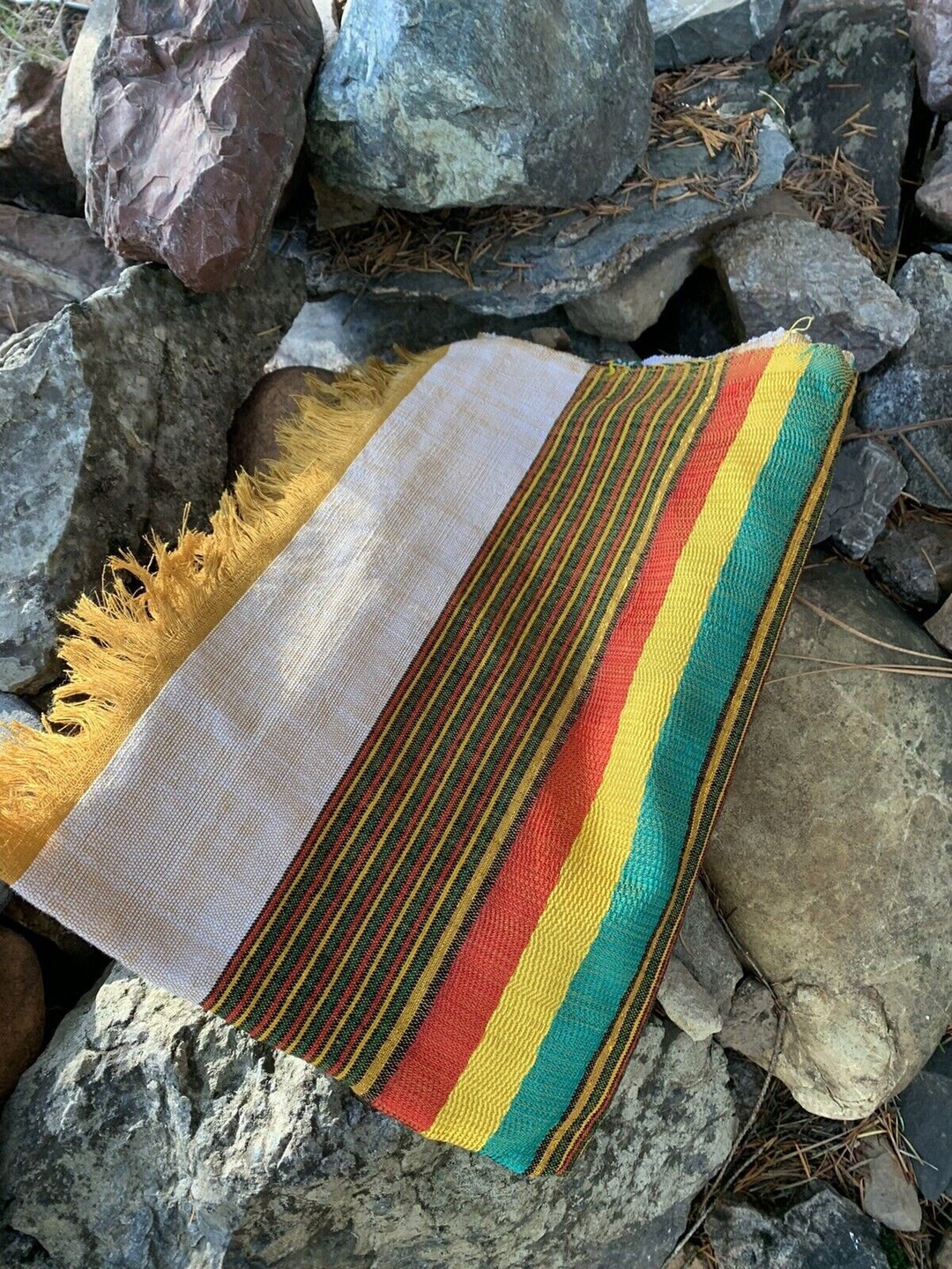 Ethiopian Traditional Woven Cotton Scarf / Shawl / Headwrap - Etsy