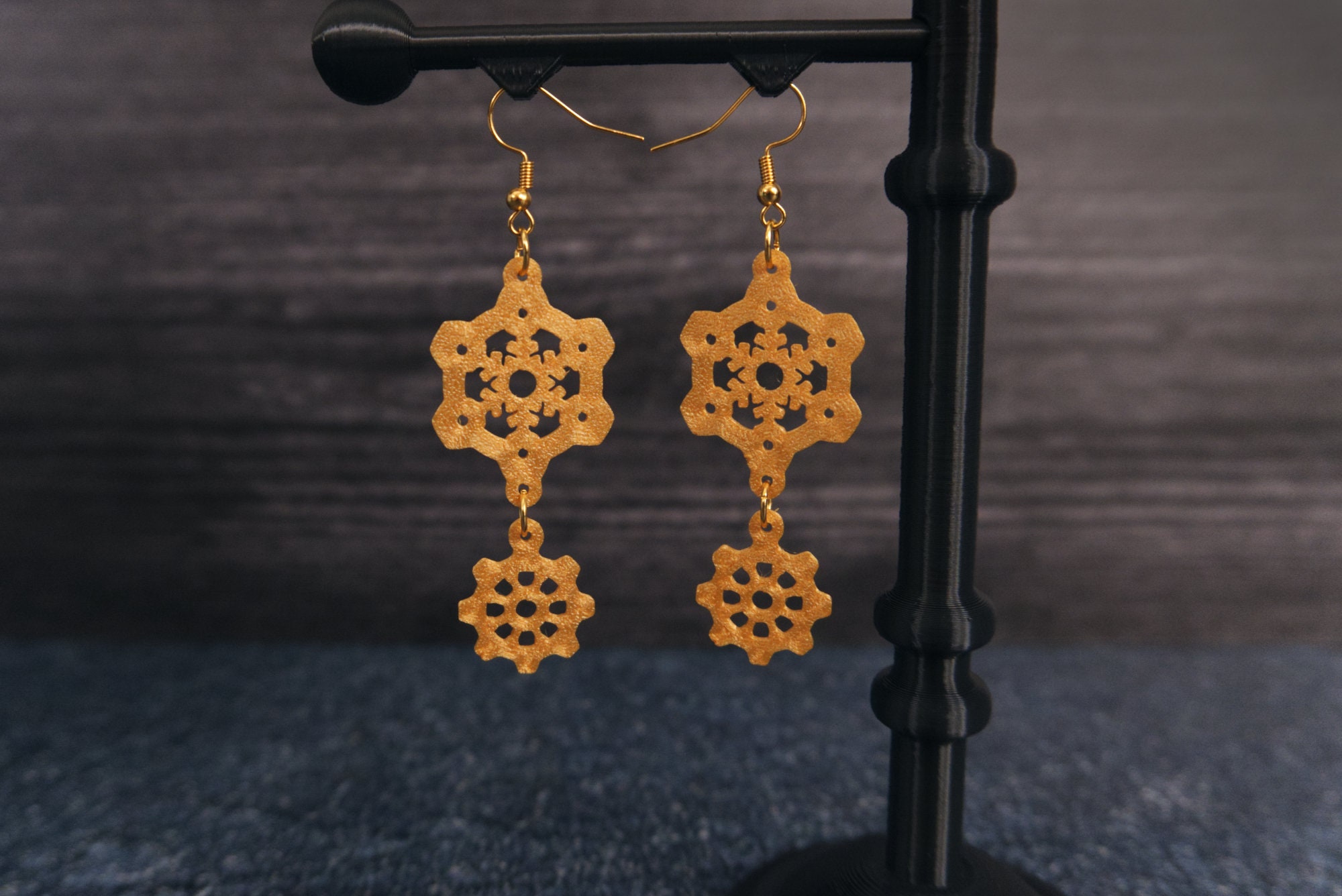 Summer/winter Cogs & Gears Digital Stencil Template SVG DXF Vector ...