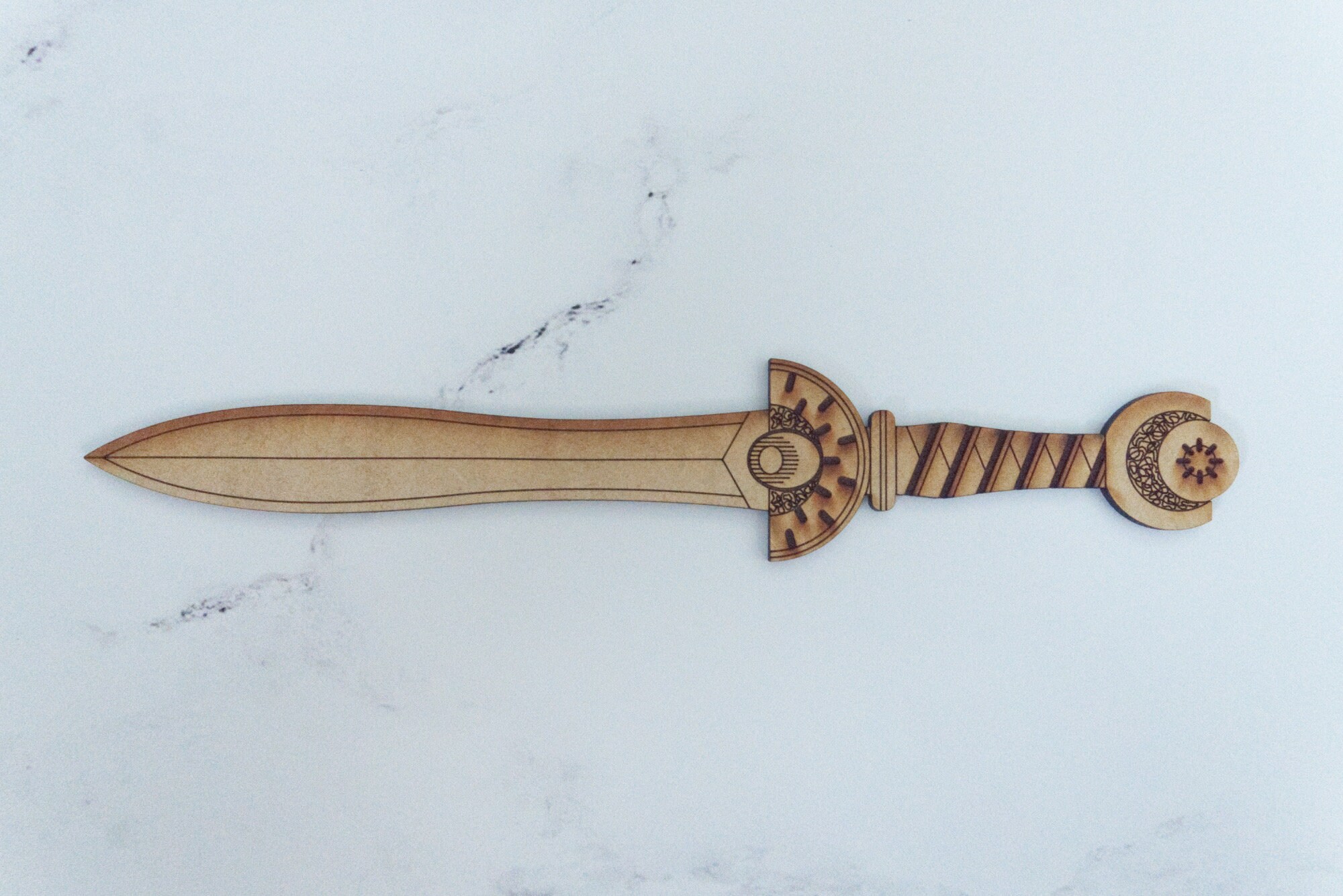 Radiant Light Sword Digital Stencil Template SVG DXF Vector Files ...