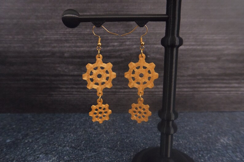 Summer/winter Cogs & Gears Digital Stencil Template SVG DXF Vector ...