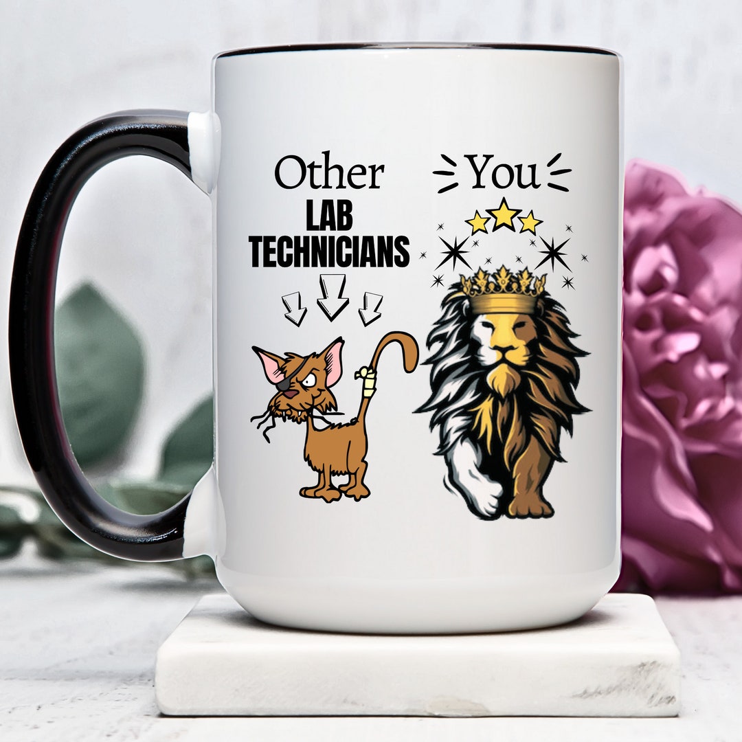 Unique Lab Technician Mug, Witty Lab Technician Mug From Sick Cat to ...