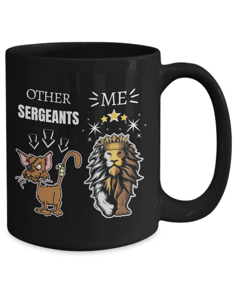 Sergeant, Sergeant Gifts, Sergeant Promotion Gift, Sergeant at Arms ...
