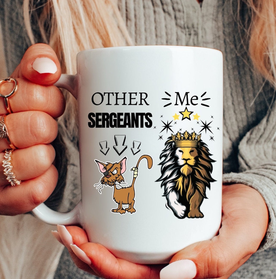 Sergeant Sergeant Gifts Sergeant Promotion Gift Sergeant at - Etsy