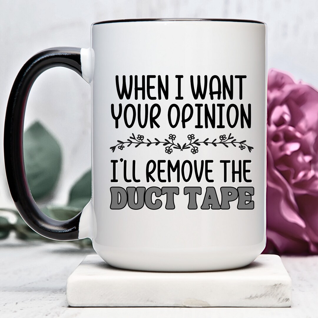 Dark Humor Mug, Twisted Sense of Humor, Sassy Morbid Personality, Witty ...