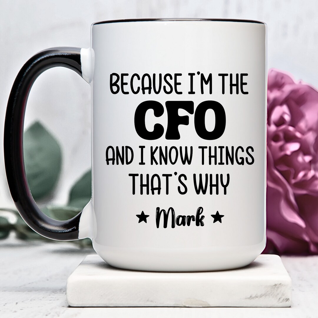 CFO Gifts, CFO Mug, Chief Finance Officer Gift, Finance Officer Mug ...