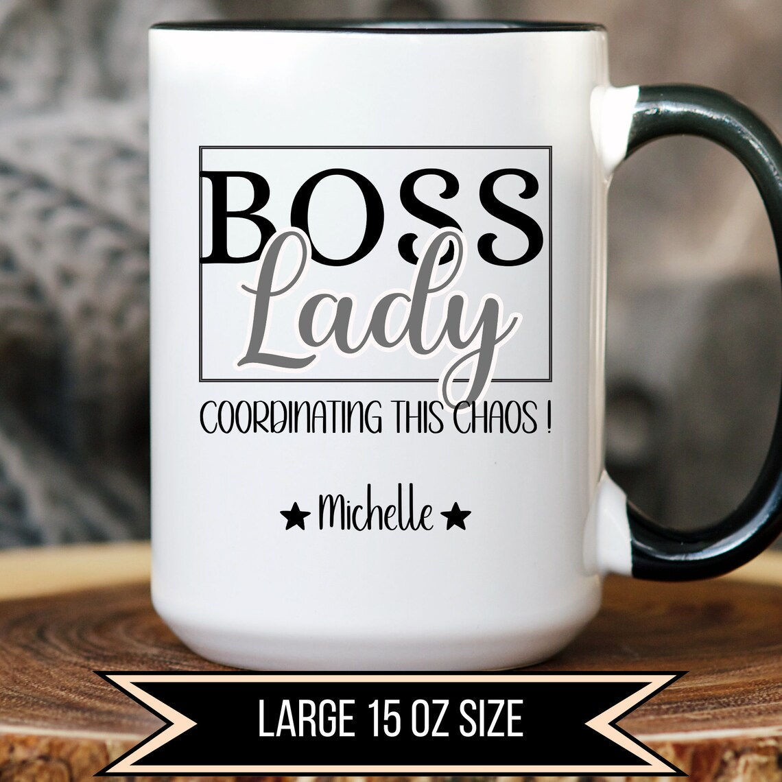 Unique Boss Lady Mug for A Supervisor, Manager or Team Leader Cup ...