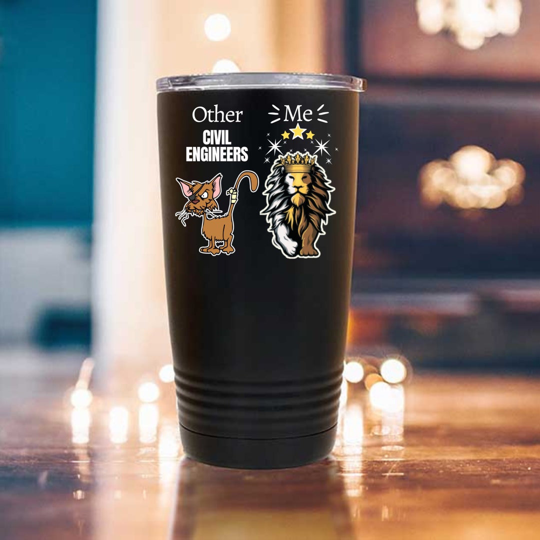 Civil Engineer, Mechanical Engineer, Civil Engineer Tumbler, Engineer ...