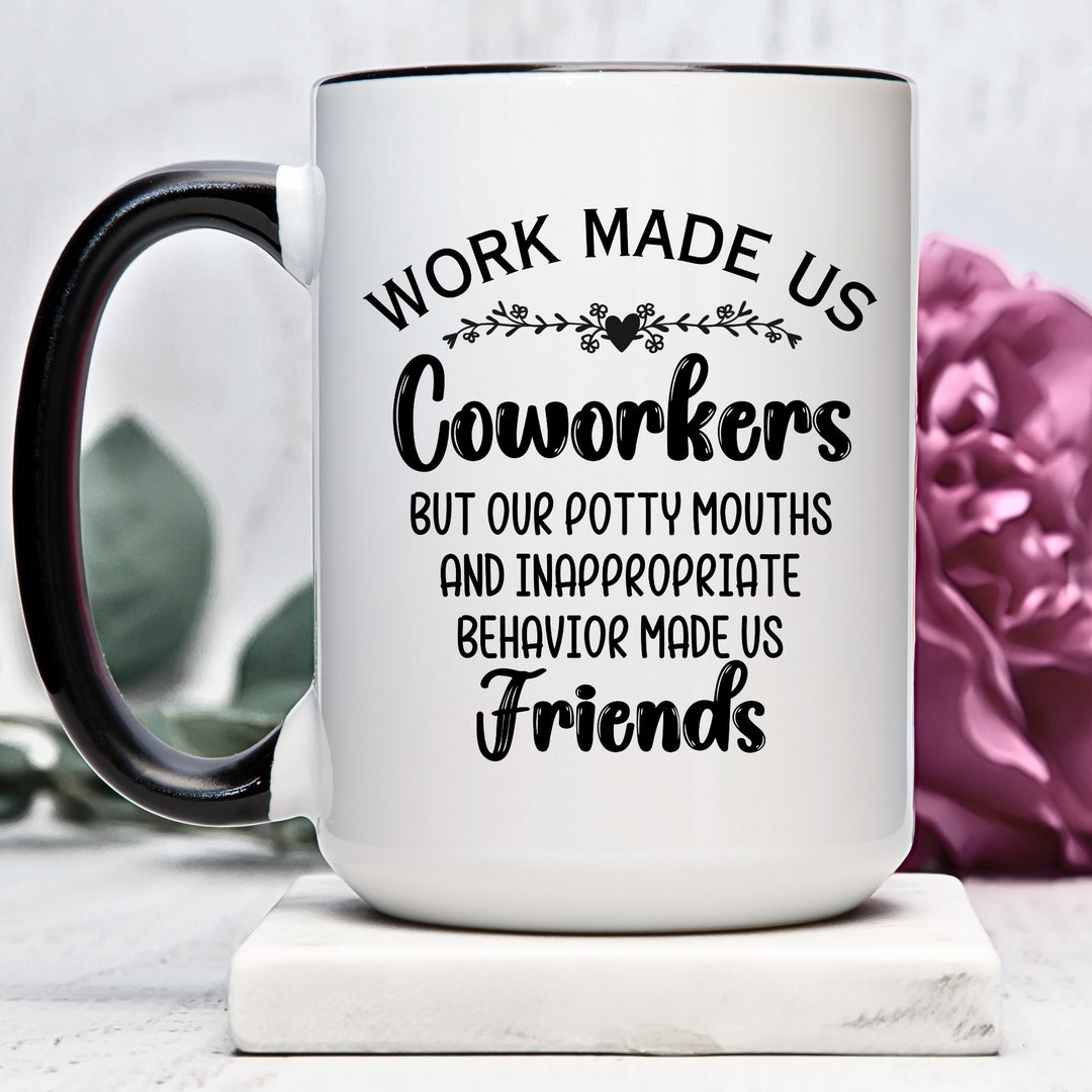 Coworker Mug, Work Buddies Mug, Best Friend Gift, Coworker Leaving ...