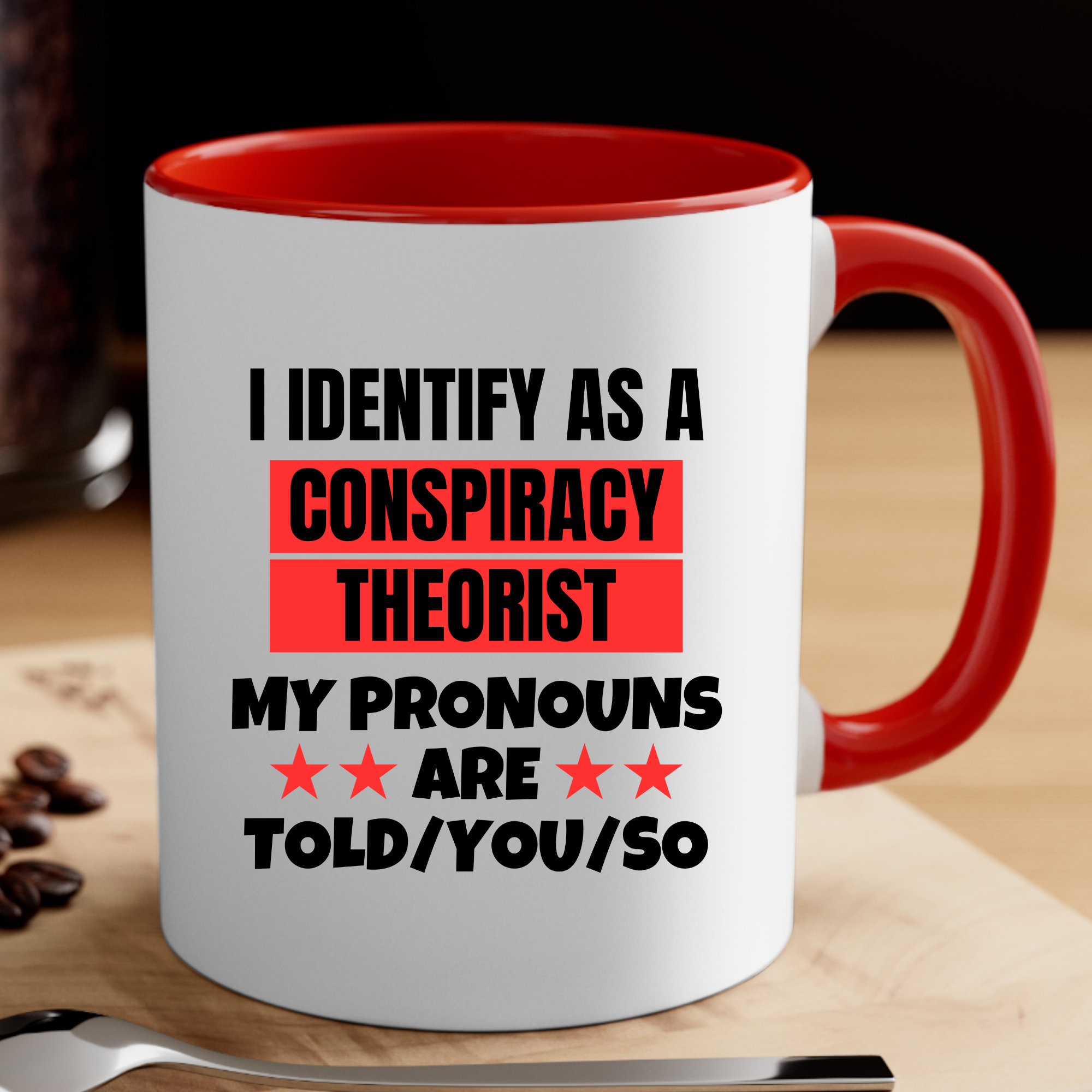 Conspiracy Theories, Conspiracy Theory Mug, Conspiracy Theorist ...