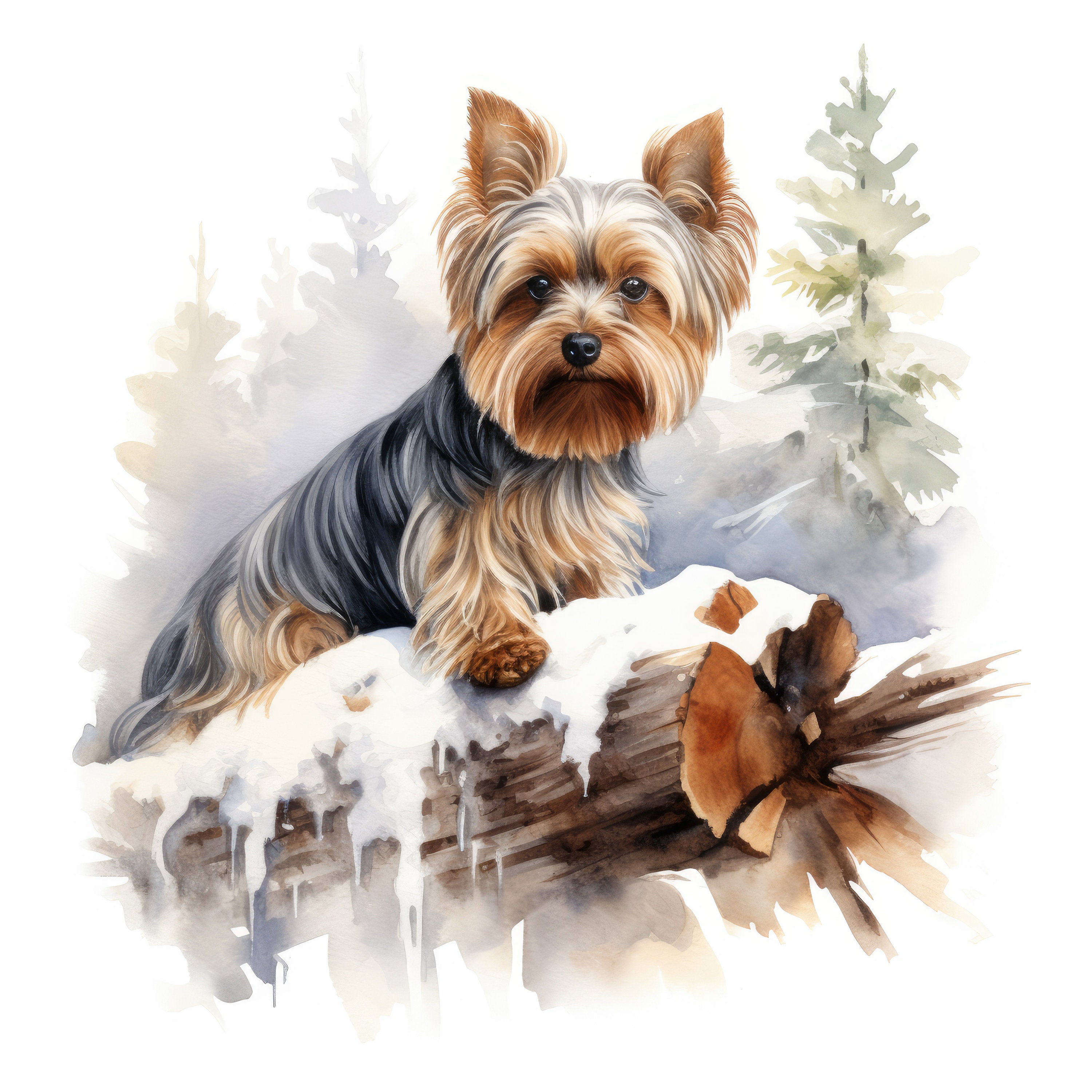 Yorkie Poo Clipart Bundle Dog Sublimation Design Yorkie - Etsy