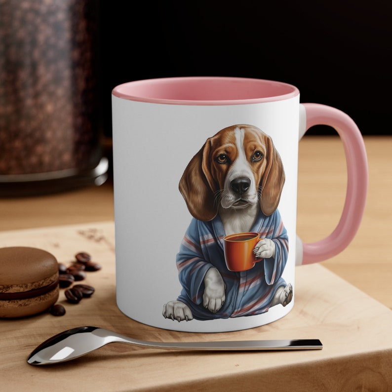 Beagle Coffee Mug: Funny Dog Lover Gift (11oz & 15oz) - Etsy
