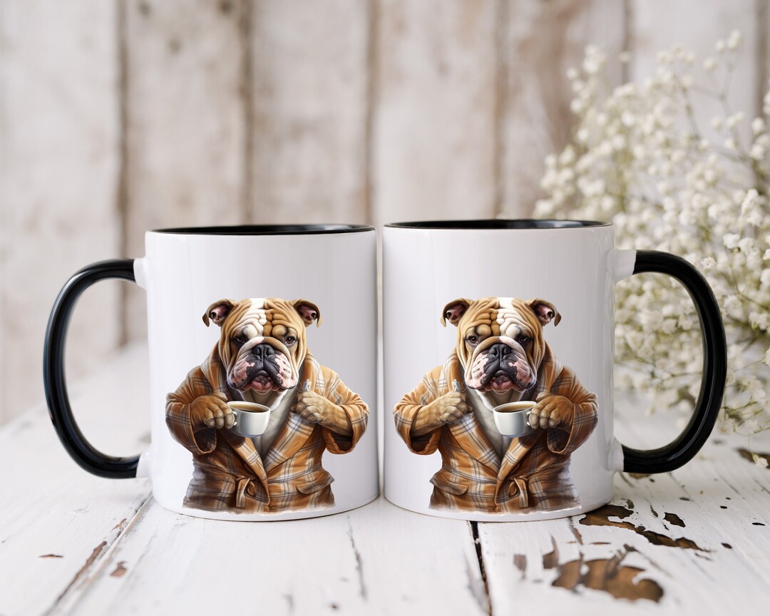English Bulldog Mug | 330 Ml | English Bulldog Lovers Gift | Bulldog ...