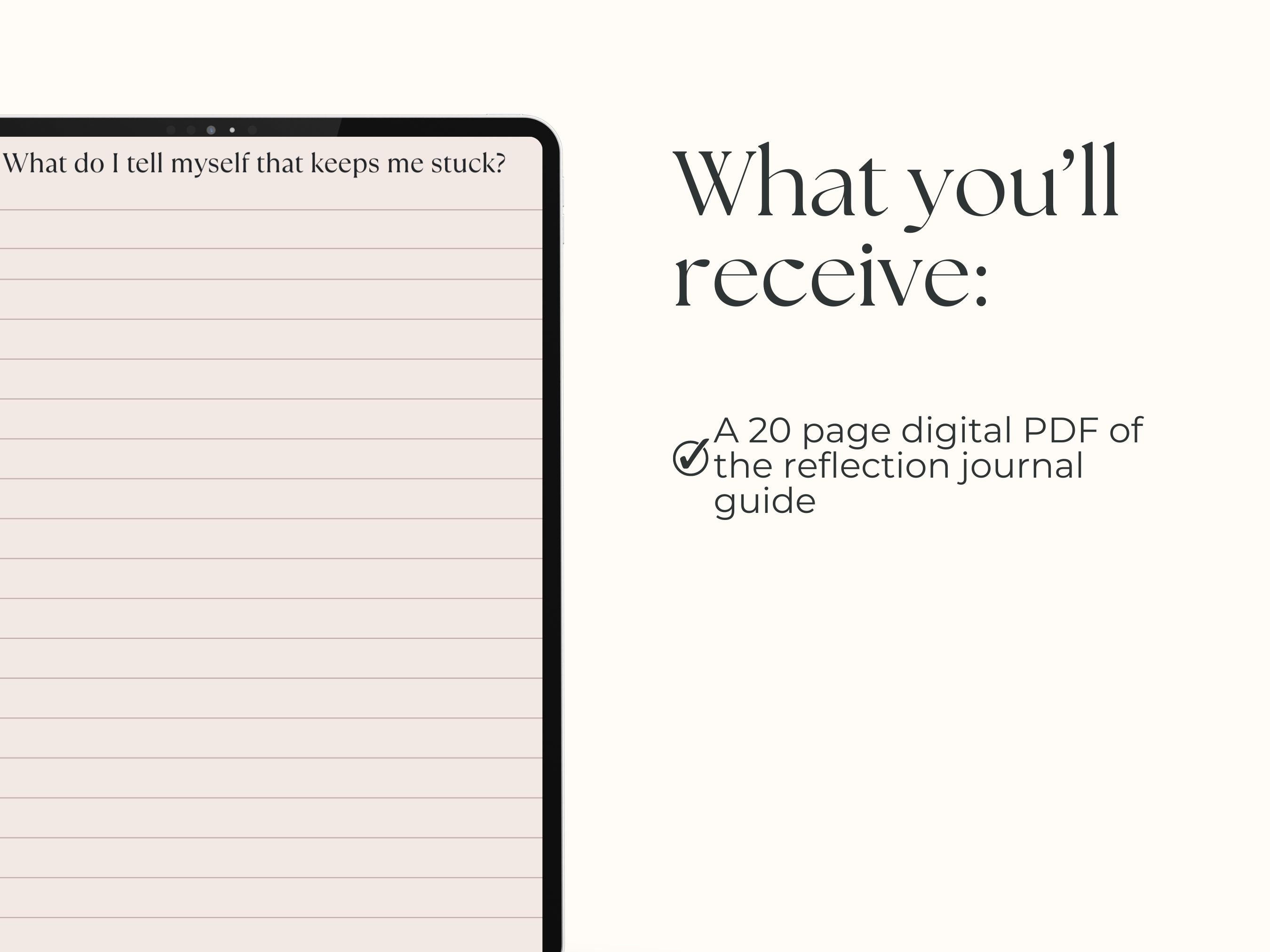 End of Year Reflection Journal Guide | 17 Journal Prompts for ...