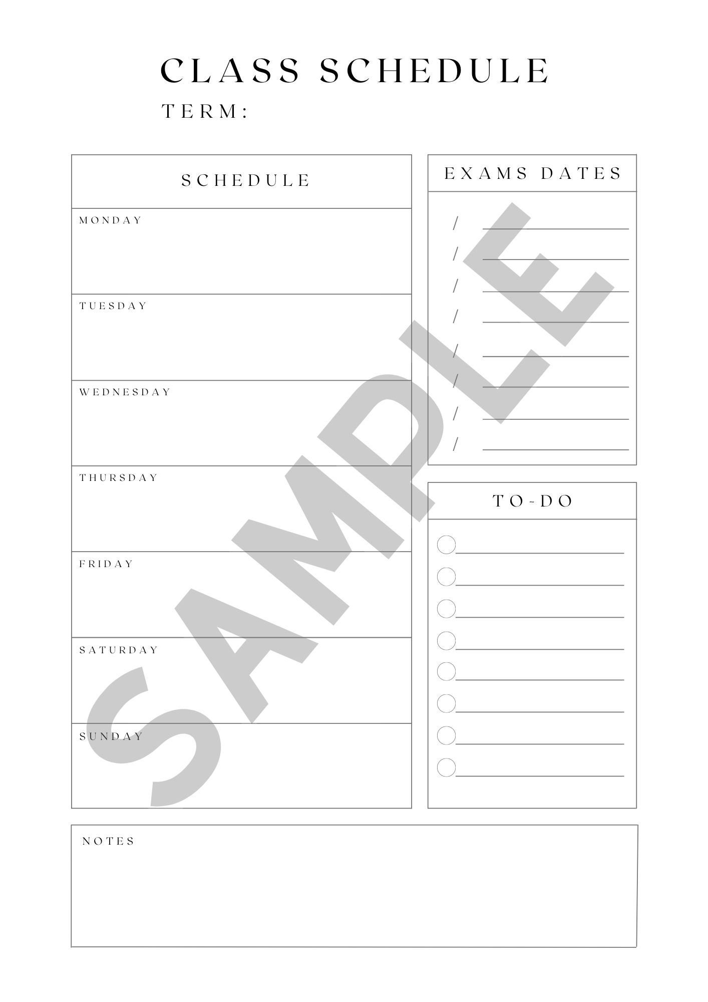 Teacher Planner | Printable and Digital Classroom Tracker and Planner ...
