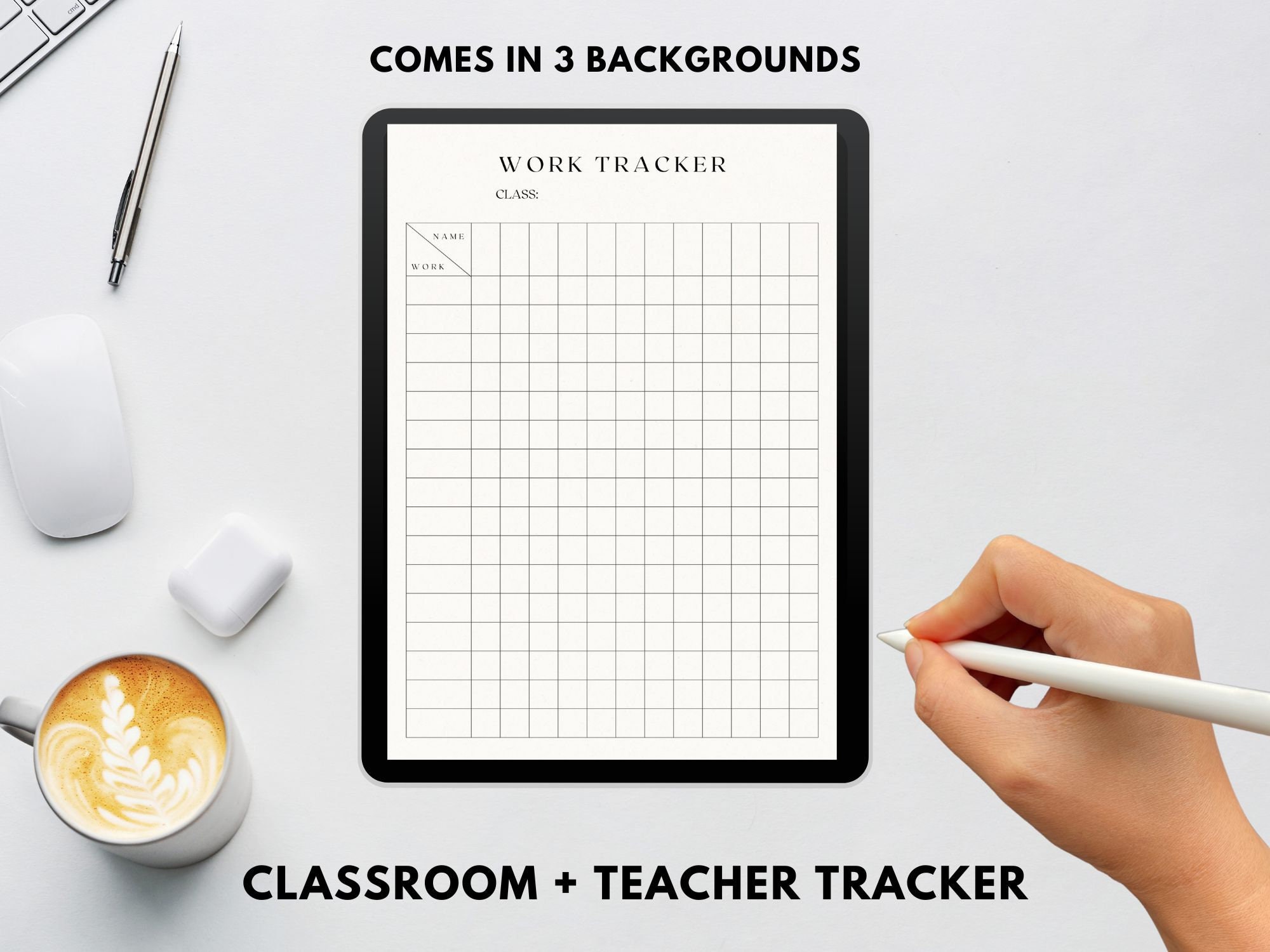 Teacher Planner Printable and Digital Classroom Tracker and Planner ...