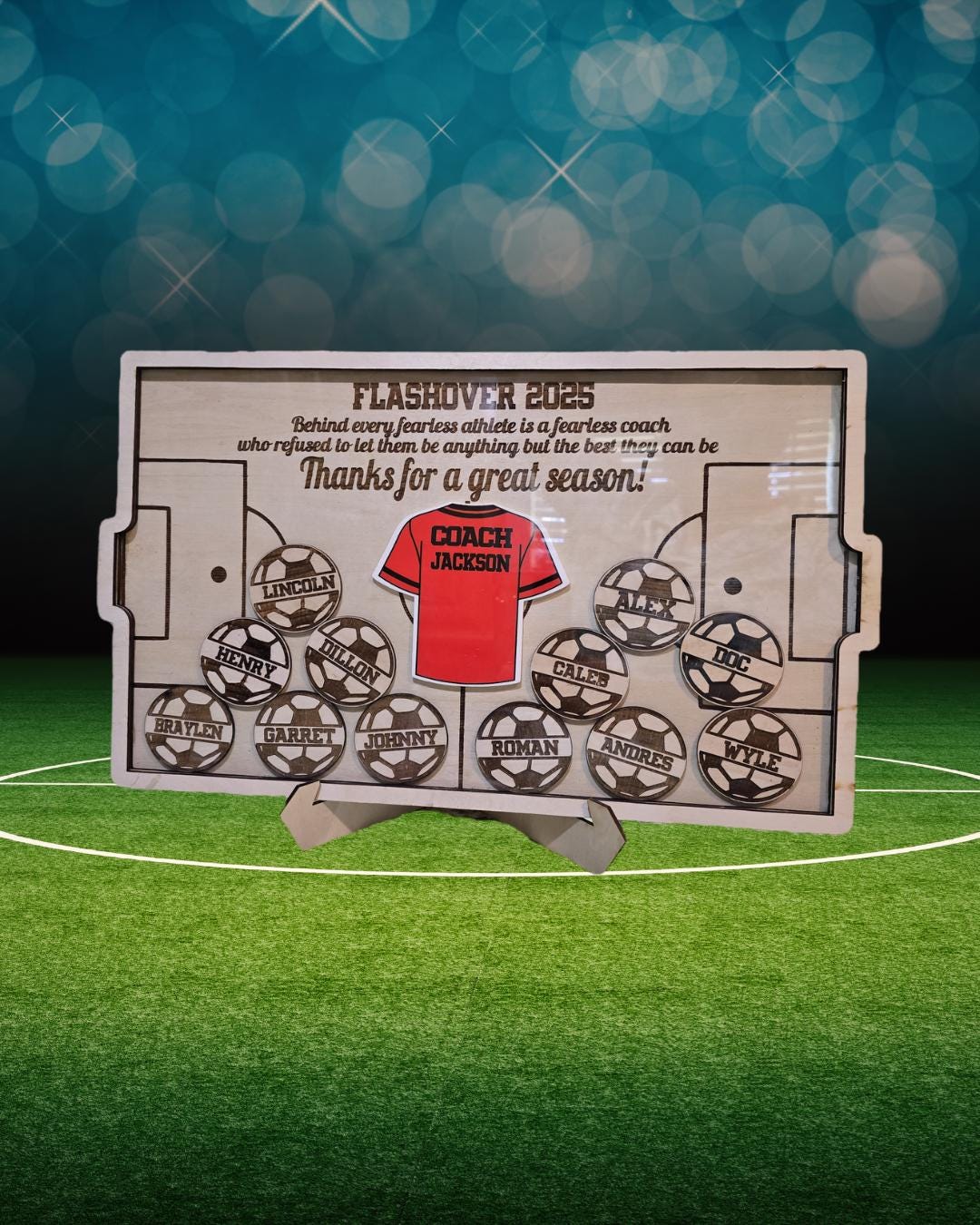Laser Cut Coaches Gift - Soccer Coach Thank You Cut File - Etsy