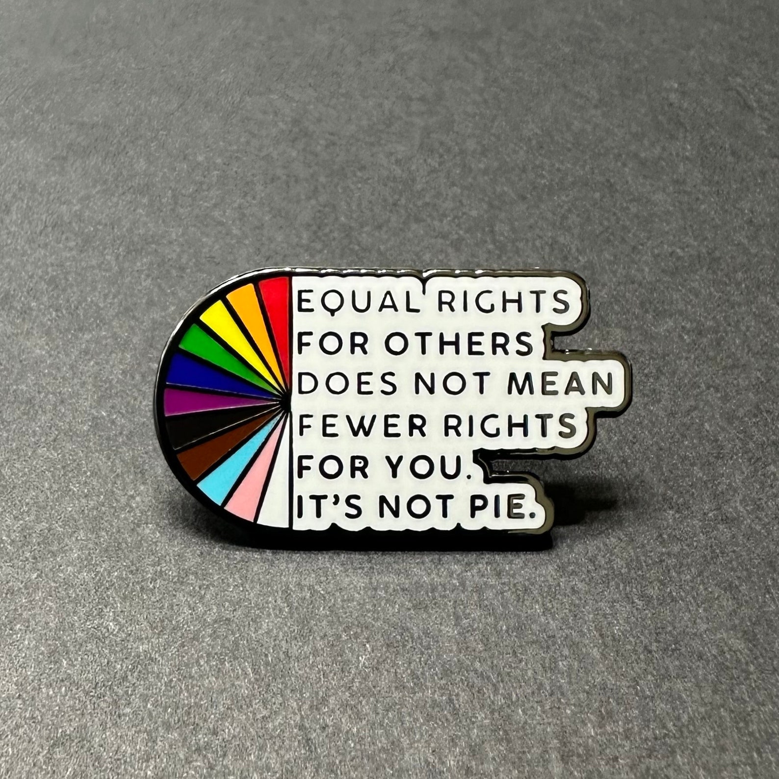 Equal Rights LGBTQIA BLM Trans Feminist Pro Choice Pin - Etsy