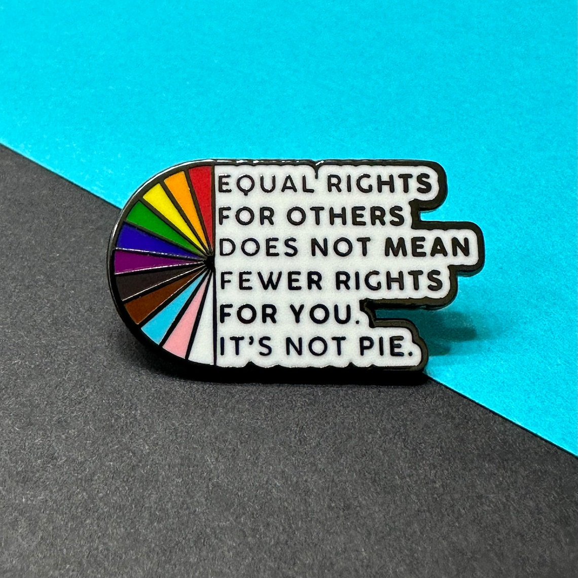Equal Rights LGBTQIA BLM Trans Feminist Pro Choice Pin - Etsy