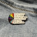 Equal Rights LGBTQIA, BLM, Trans, Feminist, Pro Choice, Pin, Enamel Pin ...
