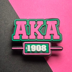 Alpha Kappa Alpha Sorority AKA Croc Pins Croc Charms Shoe - Etsy