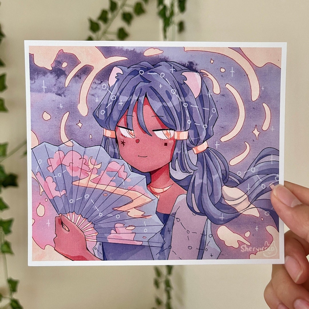 Ursa Major Print | Aesthetic Art Mini Print Cute Anime Postcard ...