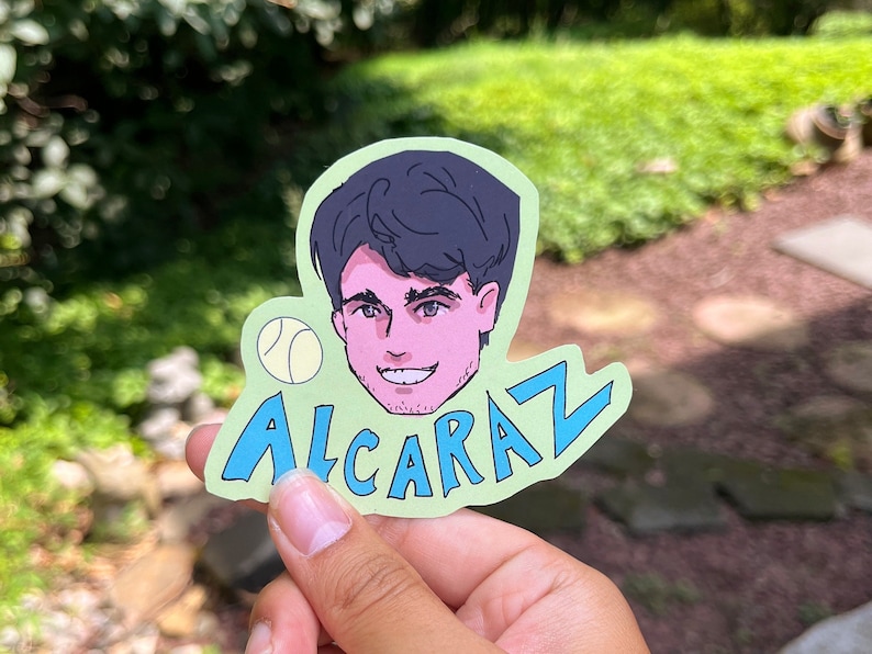 Tennis Players Sticker Coco Gauff Sticker Carlos Alcaraz Sticker Tennis ...