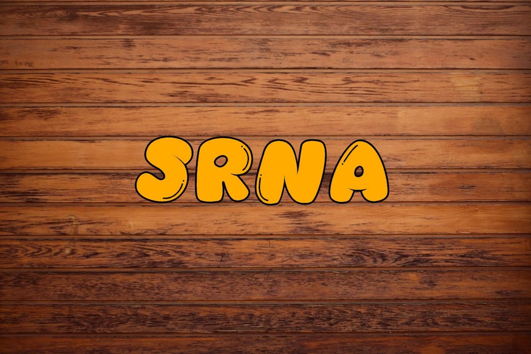 Srna Sticker, Srna, Anesthesia Sticker, Crna, Nurse Anesthetist ...