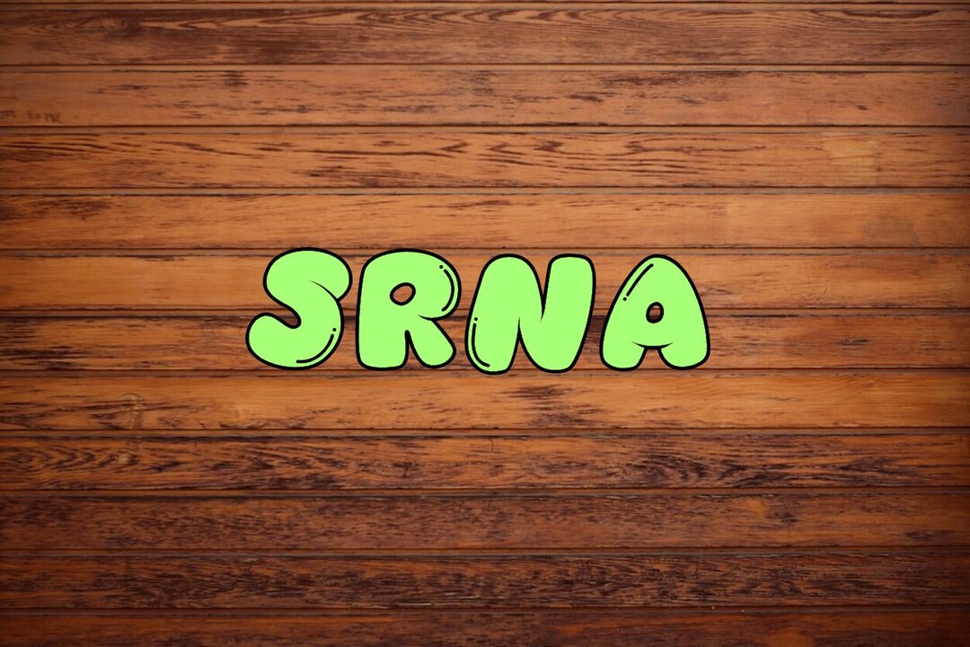 Srna Sticker, Srna, Anesthesia Sticker, Crna, Nurse Anesthetist ...