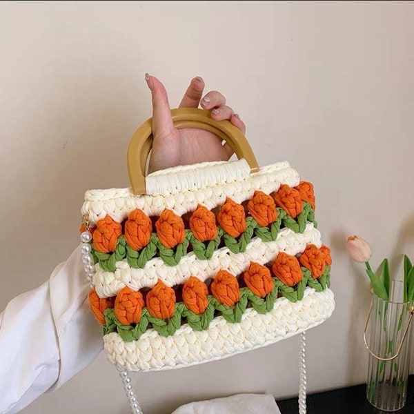 Crochet Tulip Bag Pattern - Etsy