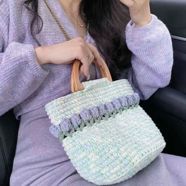 Crochet Tulip Bag Pattern - Etsy