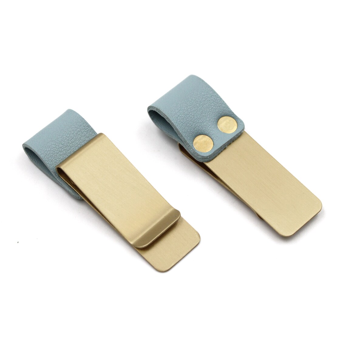 Brass Pen Holder With Leather Loop for Travelers Notebook - Etsy