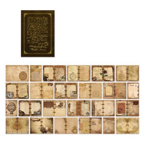 Vintage Retro Notebook Diary Vintage Design Pages - Etsy