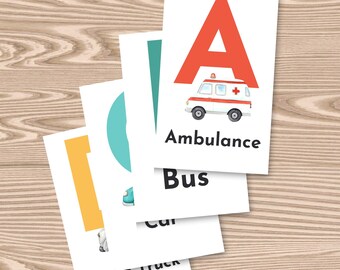 ABC Flashcards, Animal ABC Flashcards, Kid's Alphabet Flashcards ...