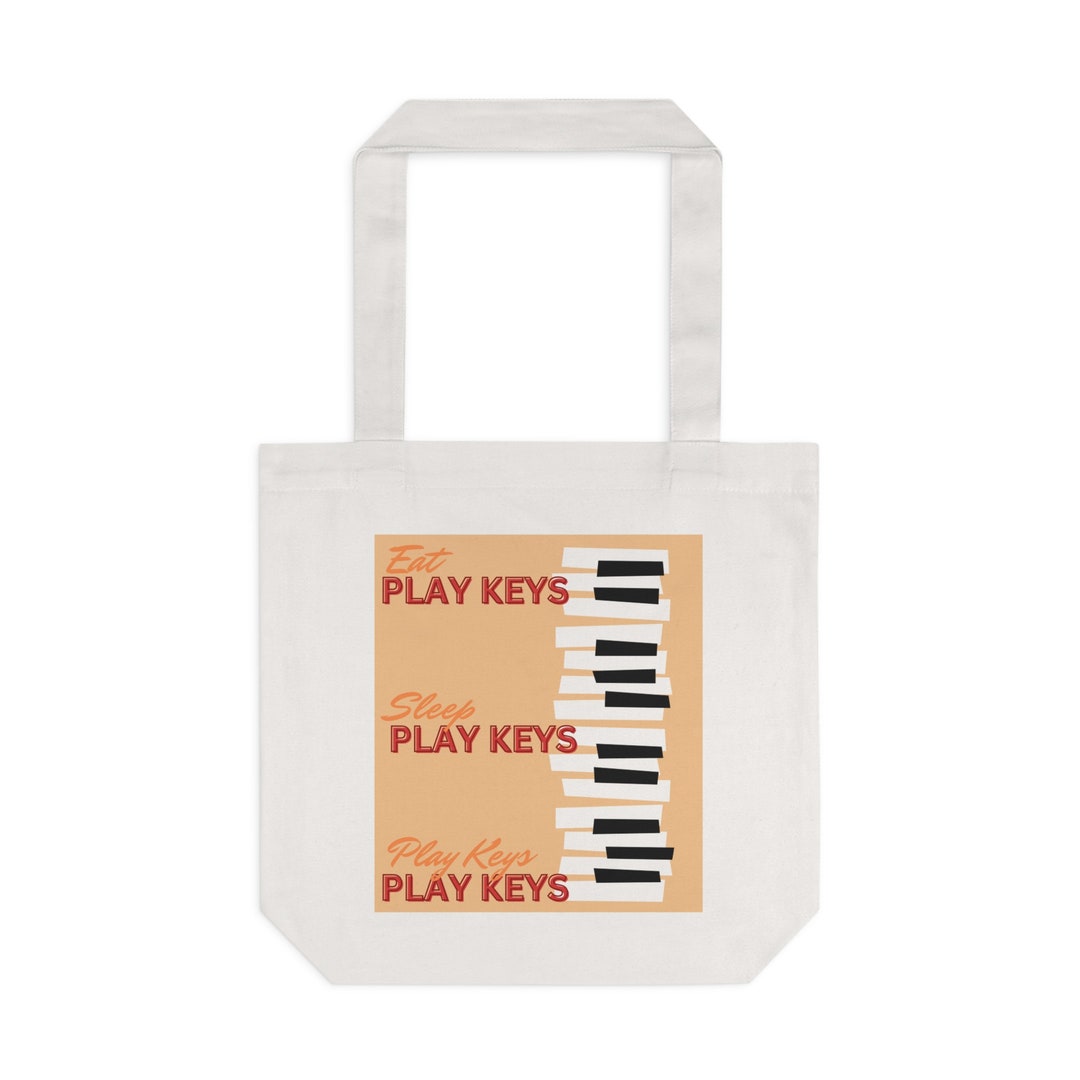 Tote Bag for Keyboard Player, Keyboard Player Tote Bag, Gift for ...