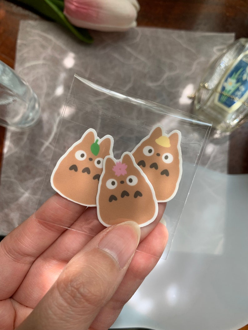 Totoro Mini Sticker Packs - Etsy