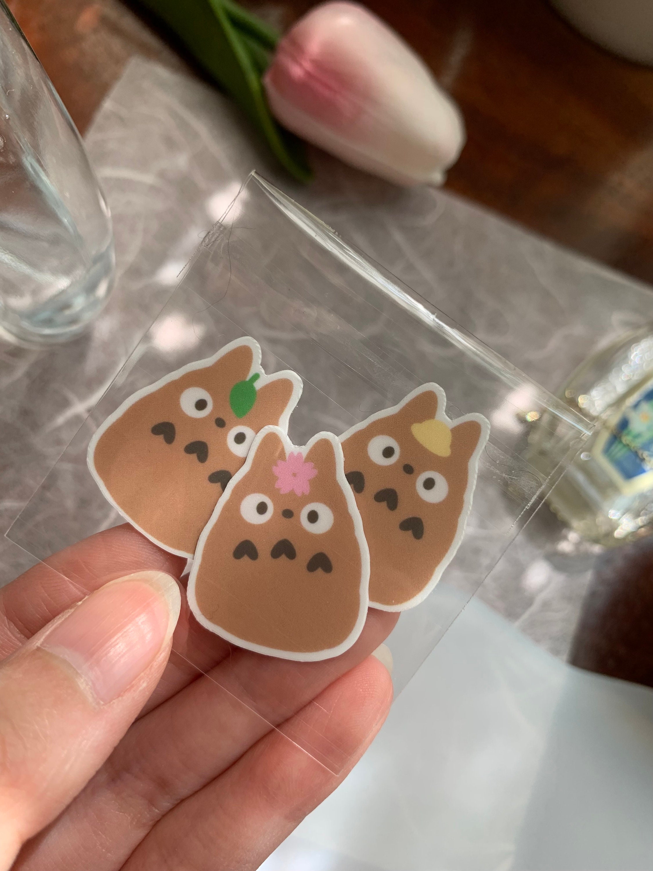 Totoro Mini Sticker Packs - Etsy