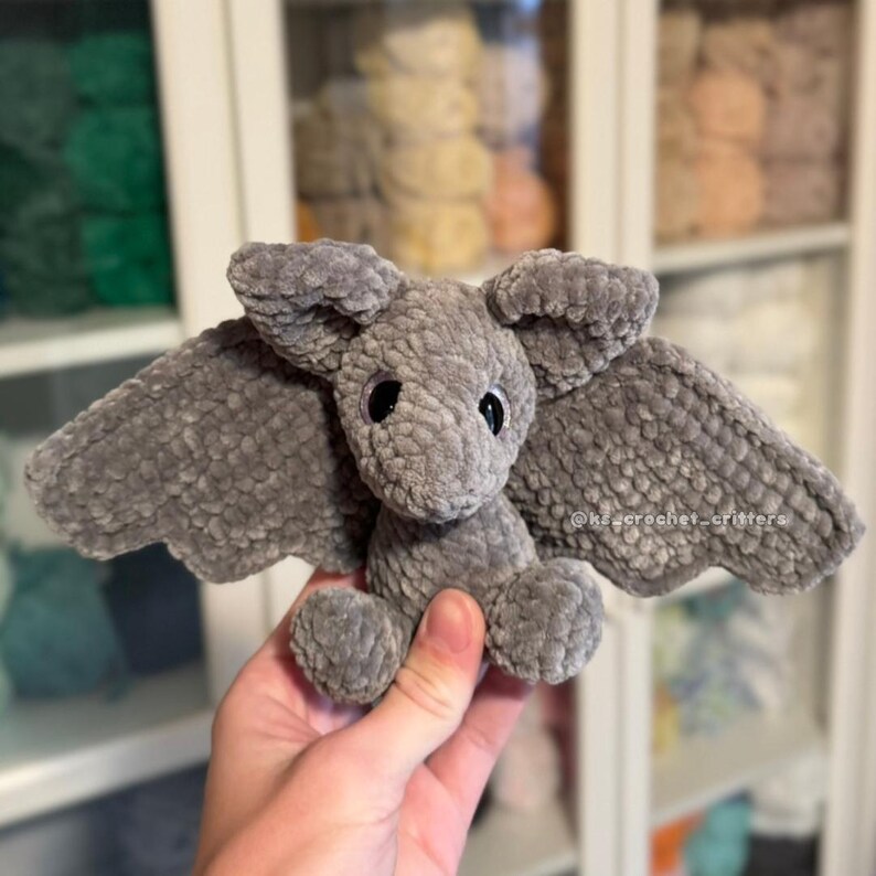 Crochet Pattern: Bella the Bat (english) - Etsy