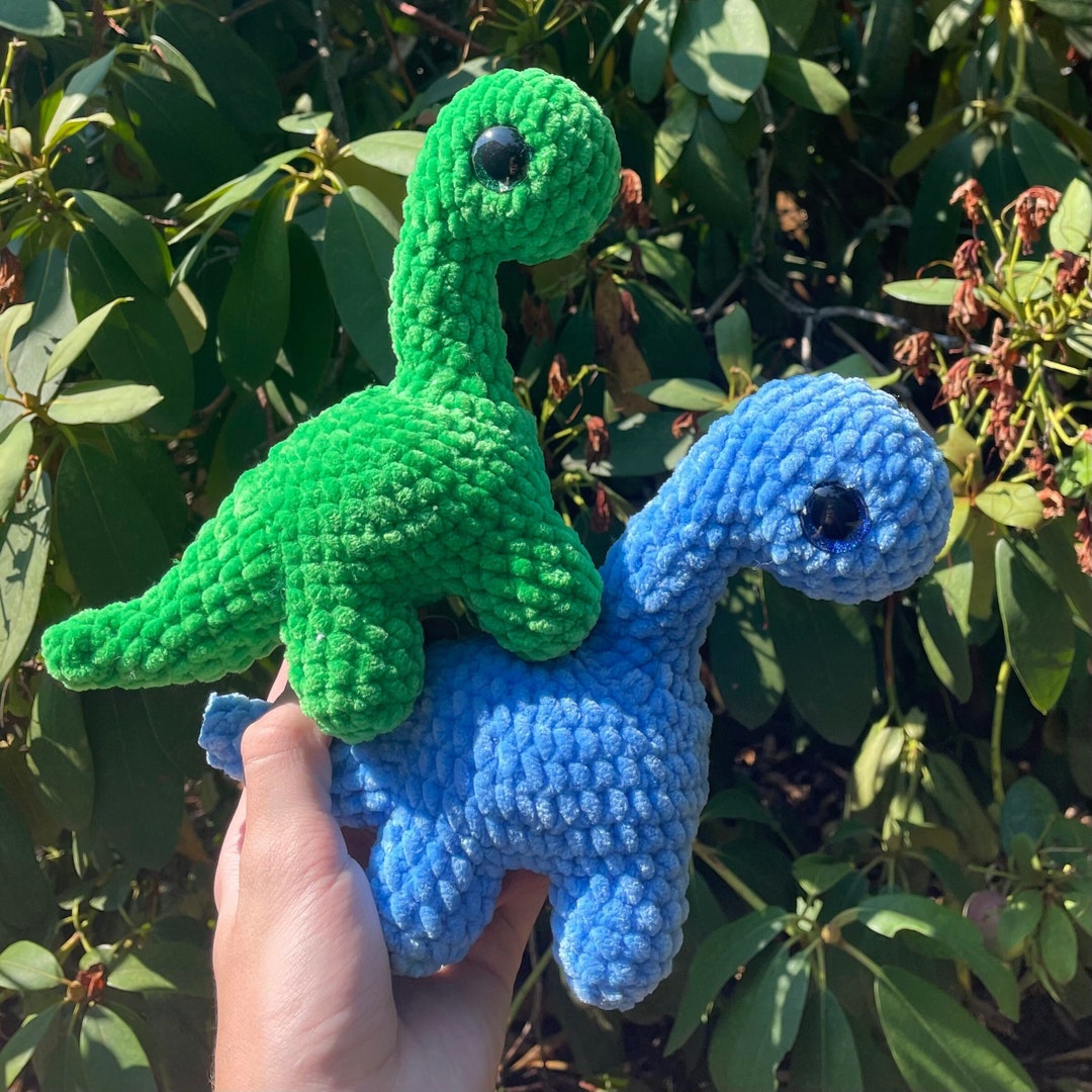 Brontosaurus Crochet Pattern - Etsy