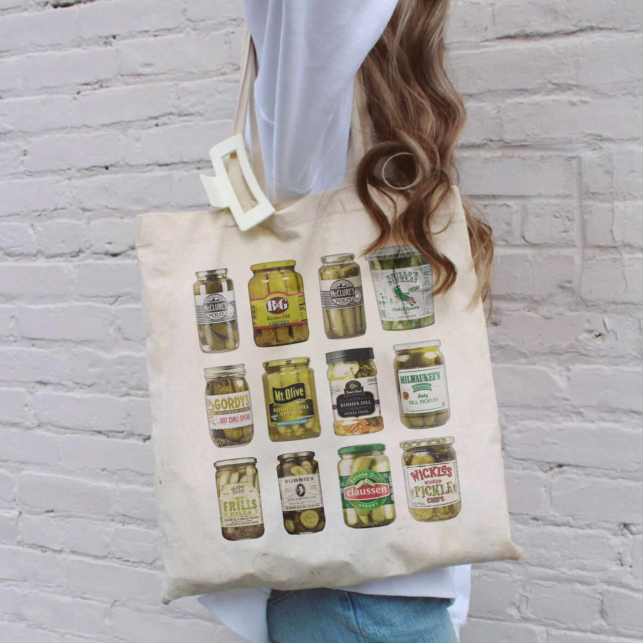 Pickle Lover Tote Bag Pickle Bag Gift Trendy Tote Bag for - Etsy