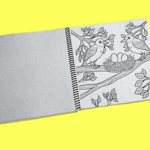 Into the Garden Coloring Book, Handmade Adult Coloring Book, Garde ...