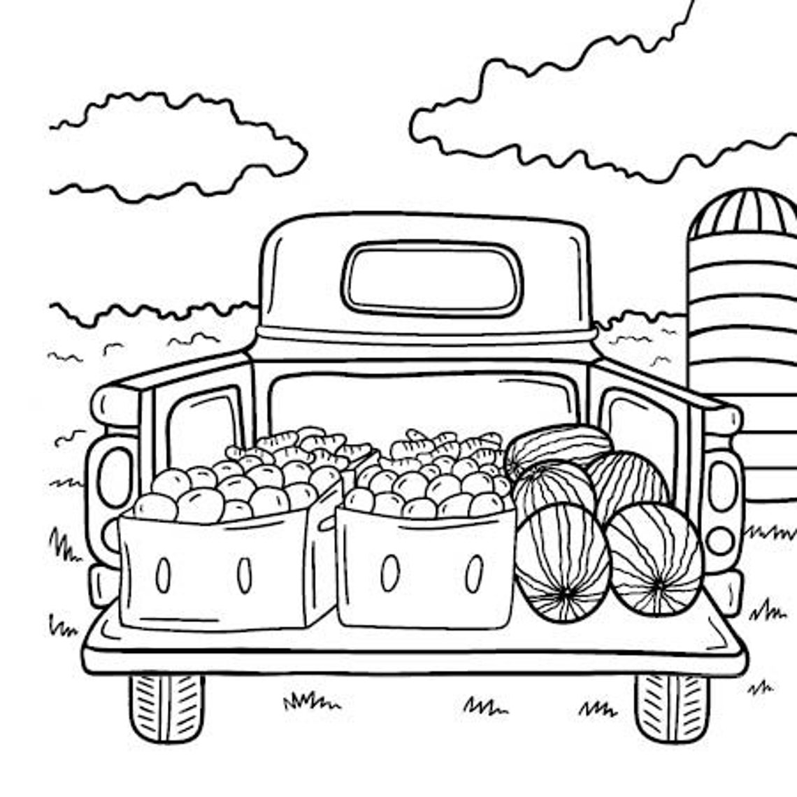 Into the Garden Coloring Book, Handmade Adult Coloring Book, Garde ...
