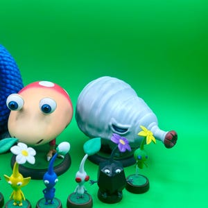 Pikmin Inspired Pikmin+ Creatures Bundle Custom Made Resin Print 3d ...