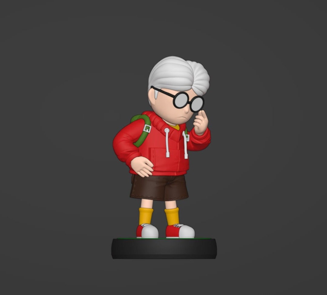 Earthbound Beginnings/ Mother 1 Inspired Lloyd DIGITAL 3D Model/ Print ...