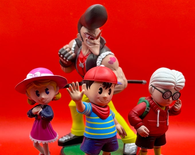 Earthbound Beginnings/ Mother 1 Inspired Main Party Members Custom-made ...